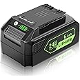 Amazon.com: MAFACBAC 24V Battery Replacement for Greenworks: 24 Volt 6 ...
