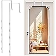 Amazon.com: FWUNYVN Over-The-Door Mirror Hanger, Adjustable Door ...