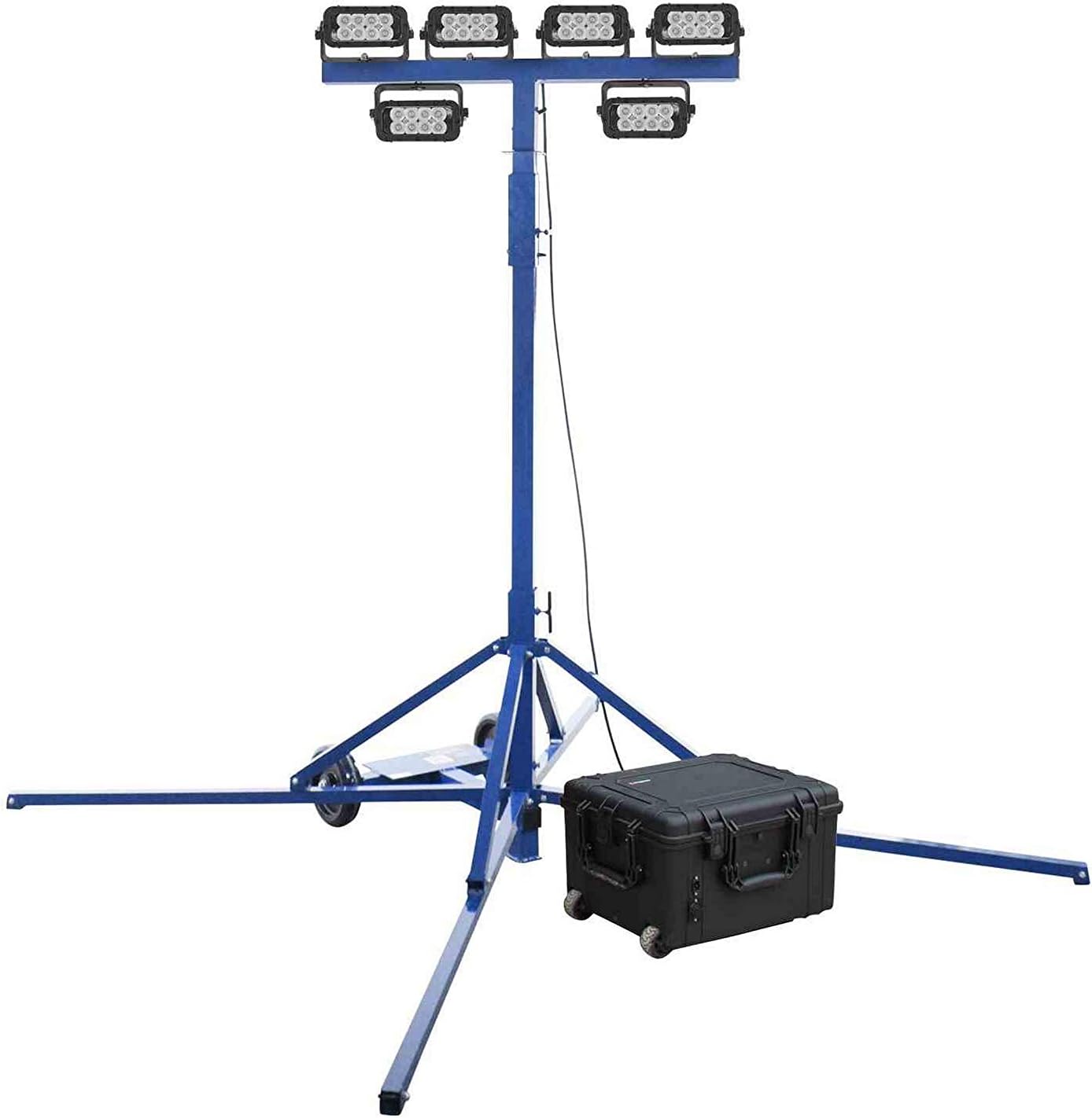 Portable Infrared LED Tower-Spot/Flood- 6 Rechargeable Li-ion Battery ...