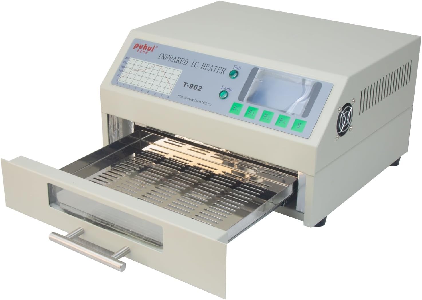 Reflow Soldering Station, T962 110V 800W Infrared Reflow Oven Furnace ...