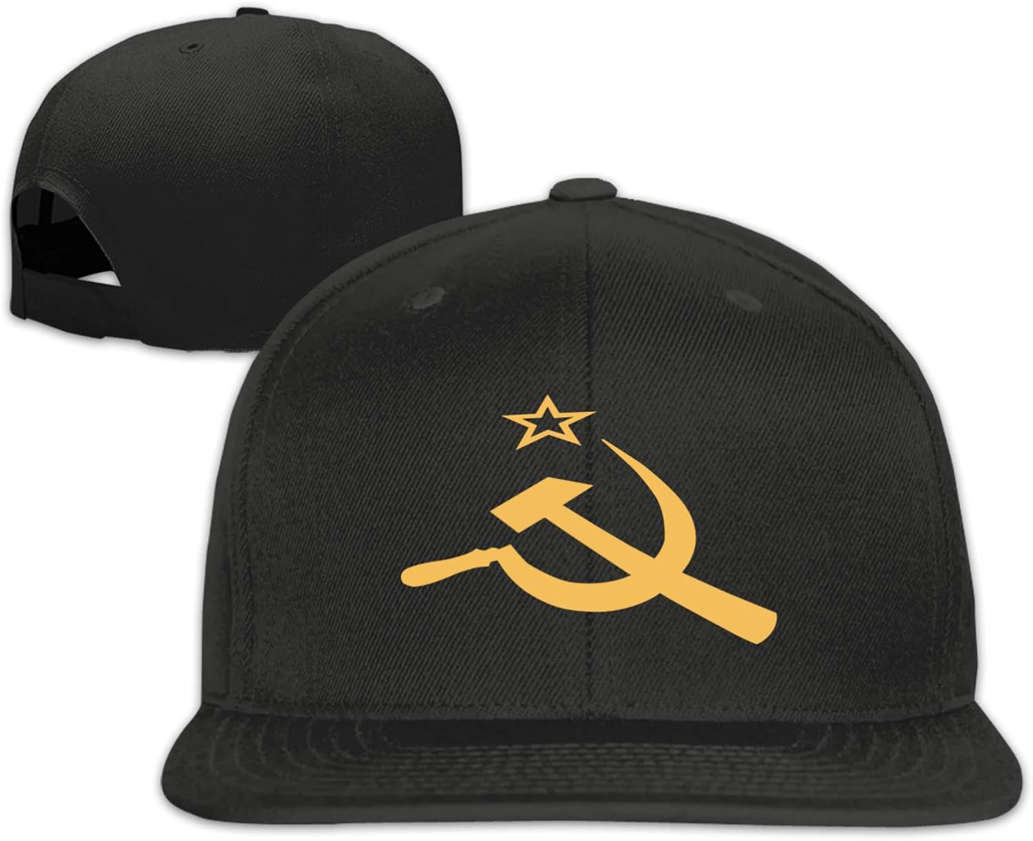 J6WJTRHTR Communist CCCP Flag Unisex Men Hat Sports Cap Hip-hop Cap ...