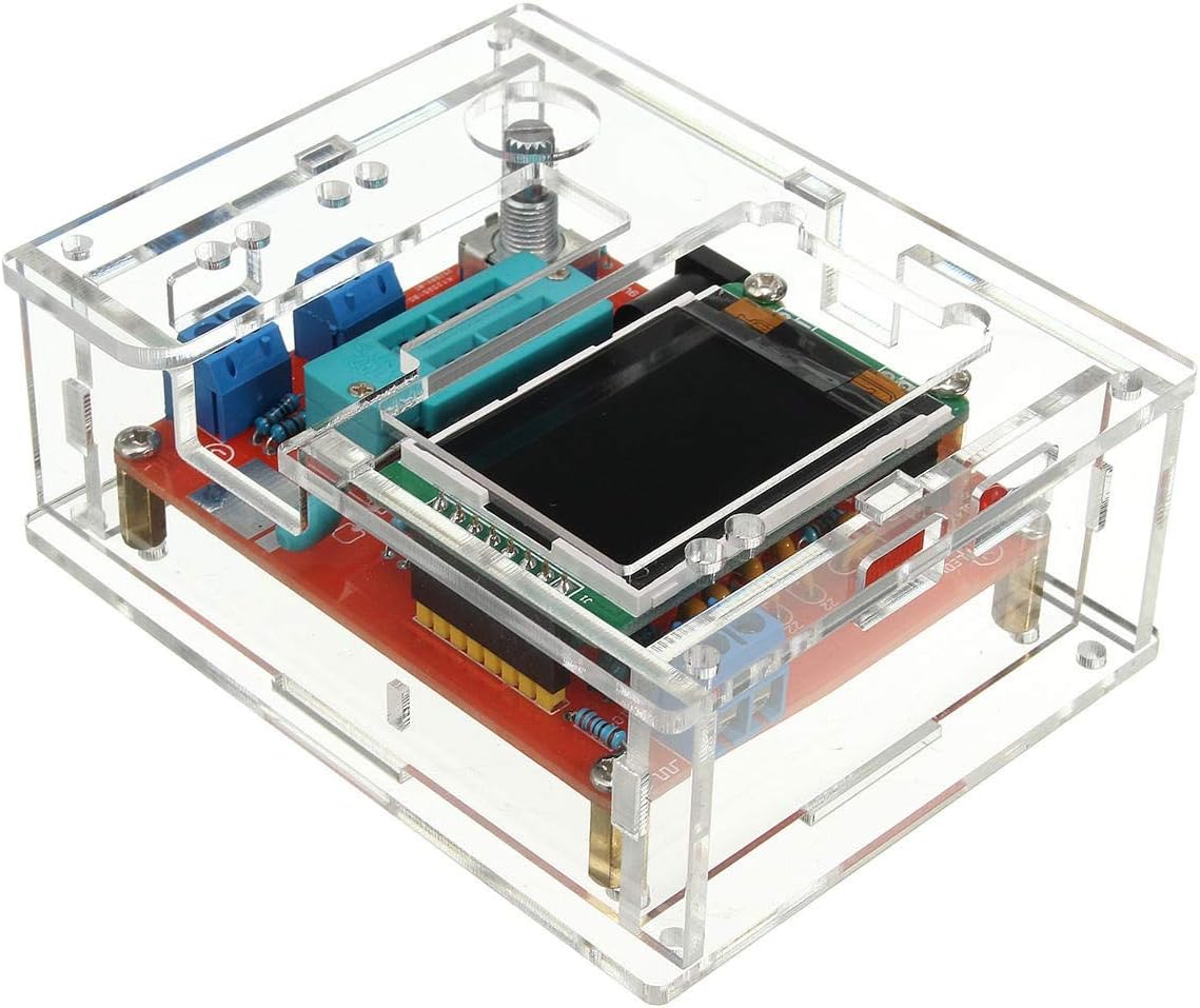 Unassemble Kit DIY Circuit Board Tester Diode Capacitance LCR Generator ...