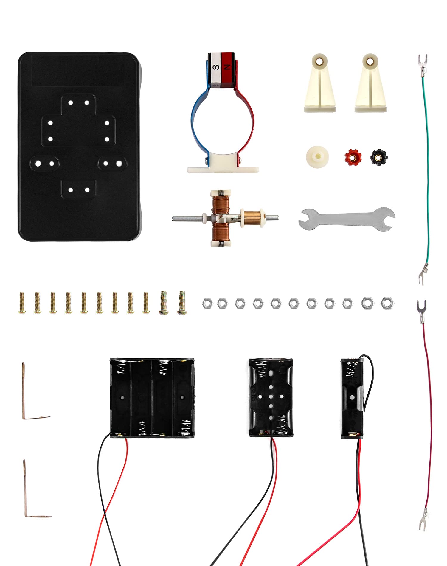 Mua QWORK Electric Motor DC Motors Model, DIY Simple Project Assemble ...