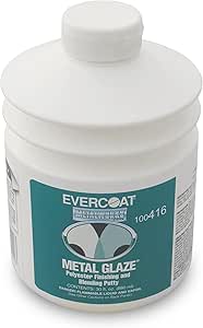 Amazon.com: Evercoat Metal Glaze Polyester Finishing and Blending Putty for Metal, Aluminum ...