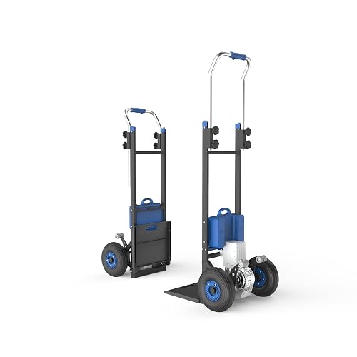 ZW47250 Electric Stair Climbing Hand Trucks Heavy Duty Folding Dolly ...