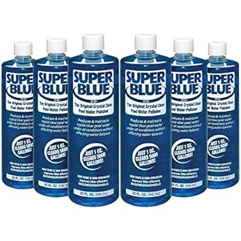 Amazon.com : Robarb 20154A-06 Super Blue Swimming Pool Clarifier (6 ...