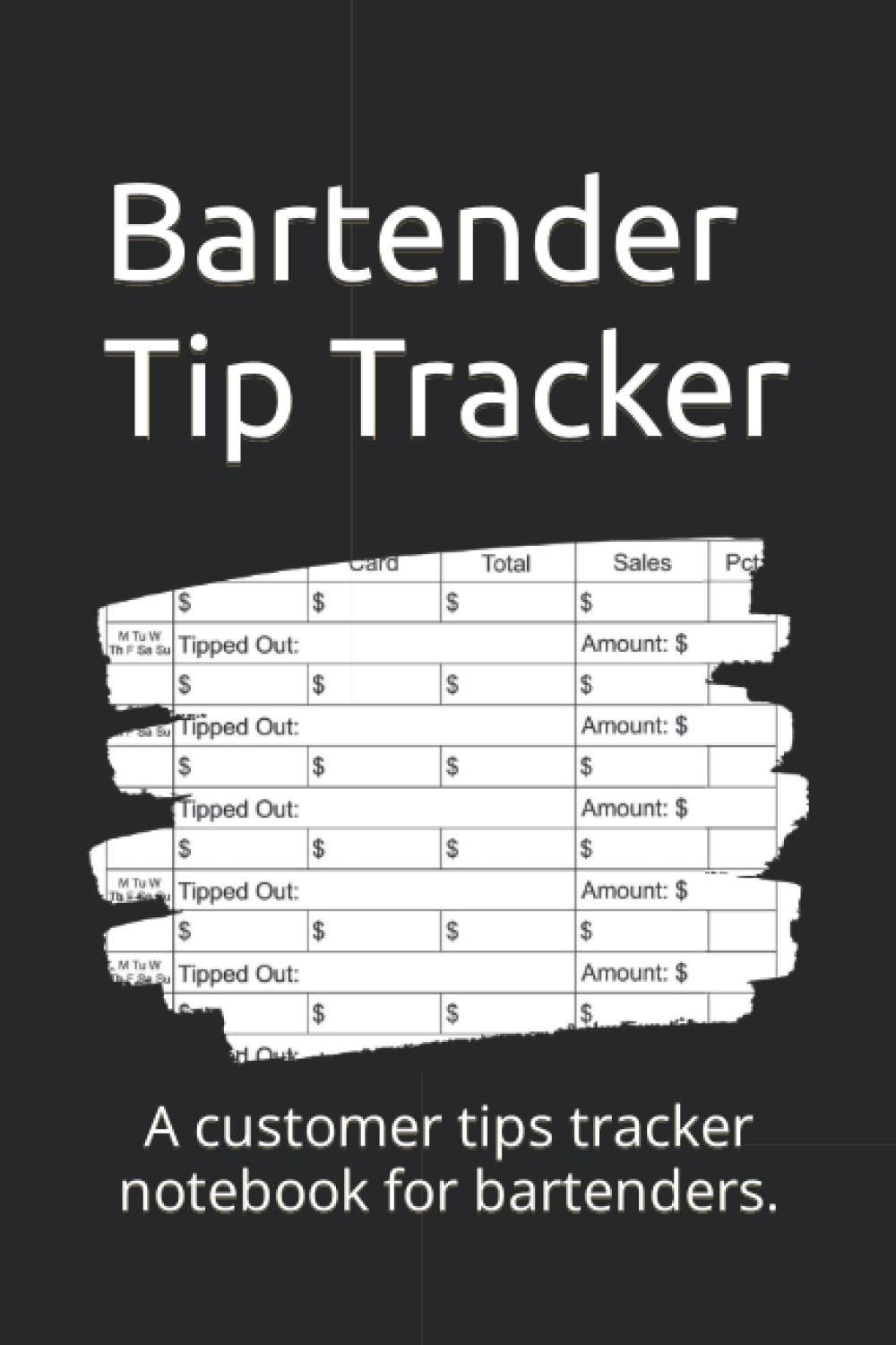 Mua Bartender Tip Tracker: A customer tips tracker notebook for ...