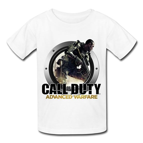 Amazon.com: LR Call Of Duty Advanced Warfare Icon T Shirt For Kids Big ...