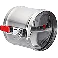 PATIKIL HVAC Duct Manual Volume Backdraft Damper, 8 Inch, Airflow ...