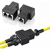 Amazon.com: Aoiutrn RJ45 Network Splitter Adapter, RJ45 1 to 2 Port ...