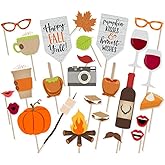 Amazon.com: Fall Party Decorations, Fall Harvest Photo Booth Props ...