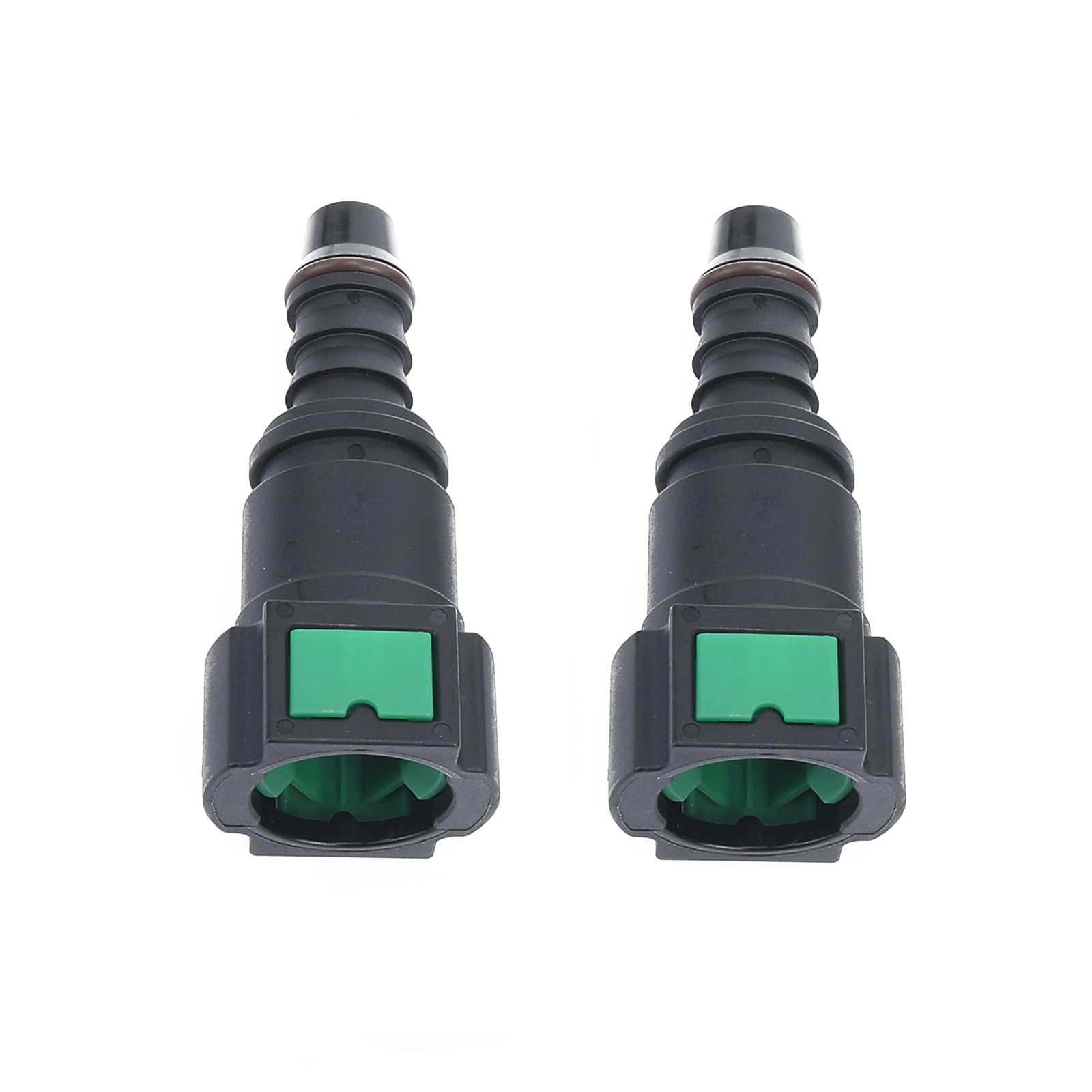 AC PERFORMANCE Plastic Fuel Quick Connector Female 9.89mm Tube To Male ...