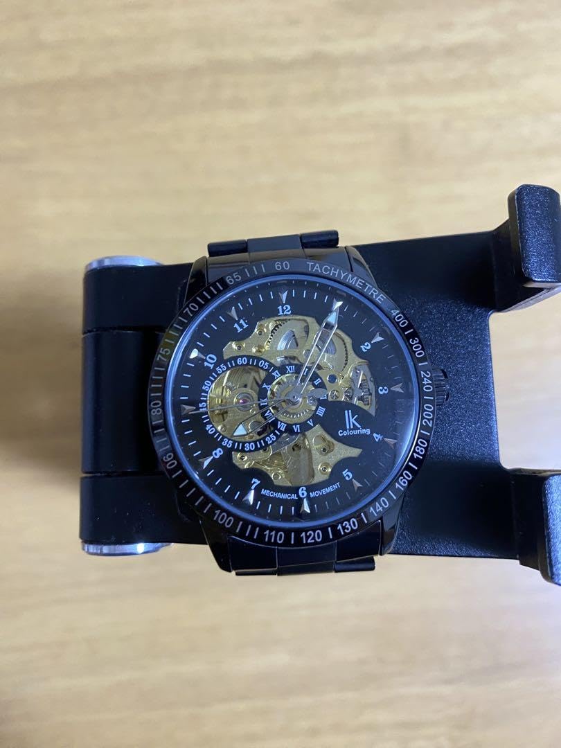 Mua Ik Colouring Skeleton Black Automatic Watch trên Amazon Nhật chính ...