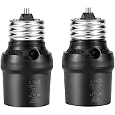 SURAIELEC Light Sensor Socket, Dusk to Dawn Sensor Socket, Adjustable ...