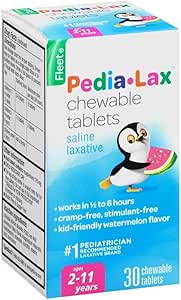 Amazon.com: Pedia-Lax Children's Chewable Magnesium Hydroxide Laxative ...