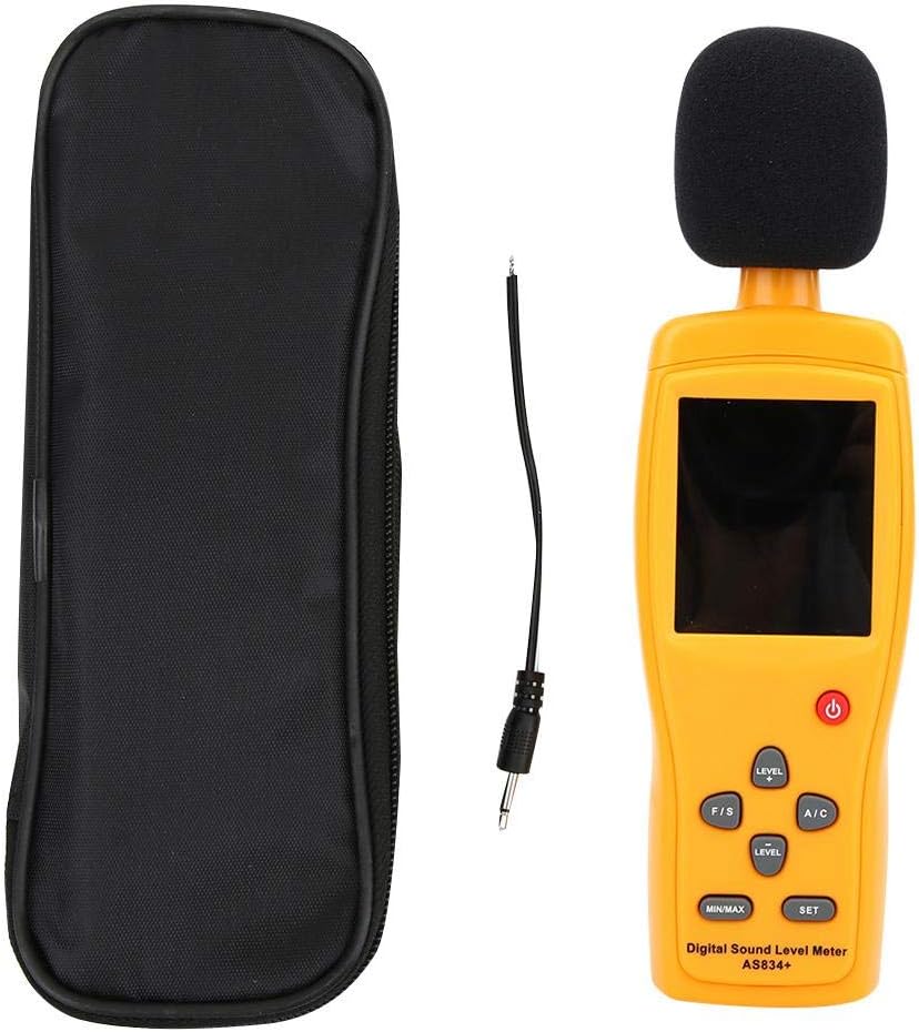 Noise Meter Smart Sensor AS834+ High Precision Industrial Digital Sound ...