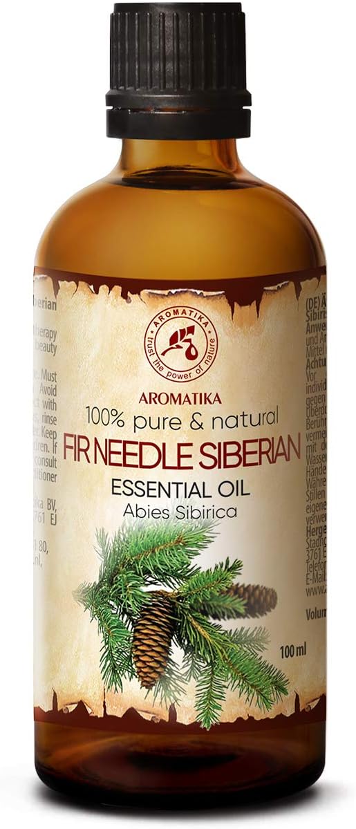 Fir Needle Siberian Essential Oil 100ml - Abies Sibirica - 100% Pure ...