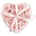 Amazon.com: Rose Scented Pink Rose Soaps (Set of 12) : Beauty ...