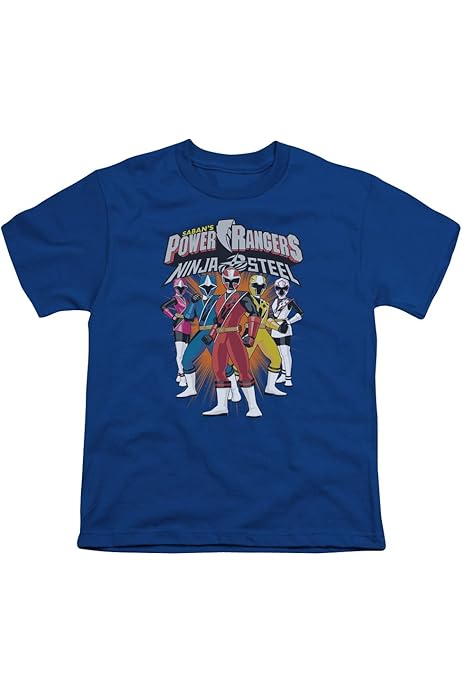 Camiseta Infantil De Los Power Rangers De Mighty Morphin Rangers Girls