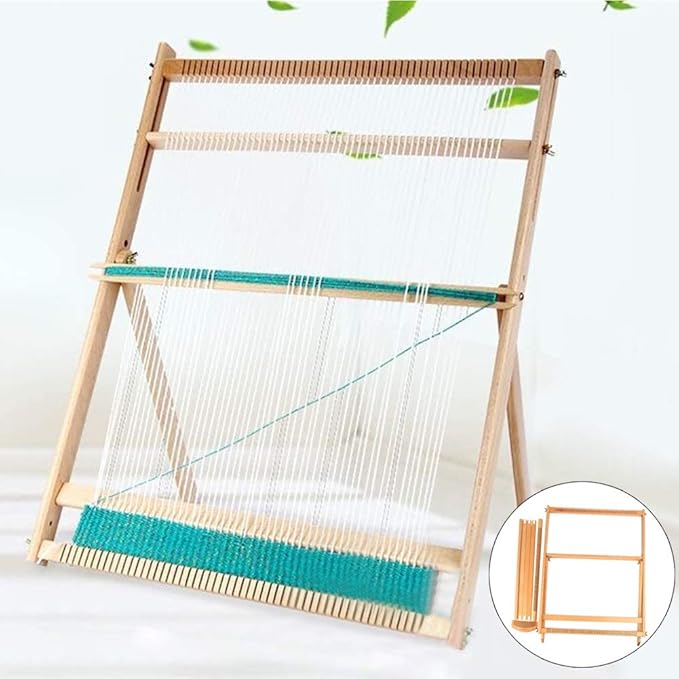 Wooden Multi-Craft Weaving Loom with Stand Wooden Multi-Craft Weaving ...
