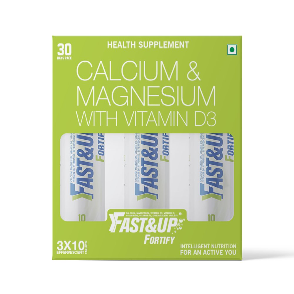 Buy Fast&Up Fortify - Calcium with Essential Vitamin D3 for Complete ...
