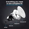 EVEO in Wall Cable Management Kit - (White) TV Cable Hider Wall Kit ...