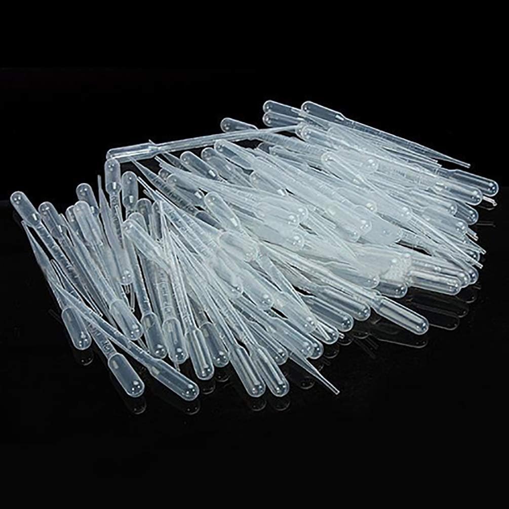 ZHOUBAA Lot de 100 pipettes de Transfert jetables en Plastique 3 ML ...