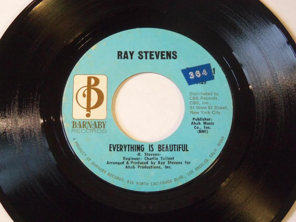 Ray Stevens - Everything Is Beautiful / A Brighter Day 7" 45 - Barnaby ...