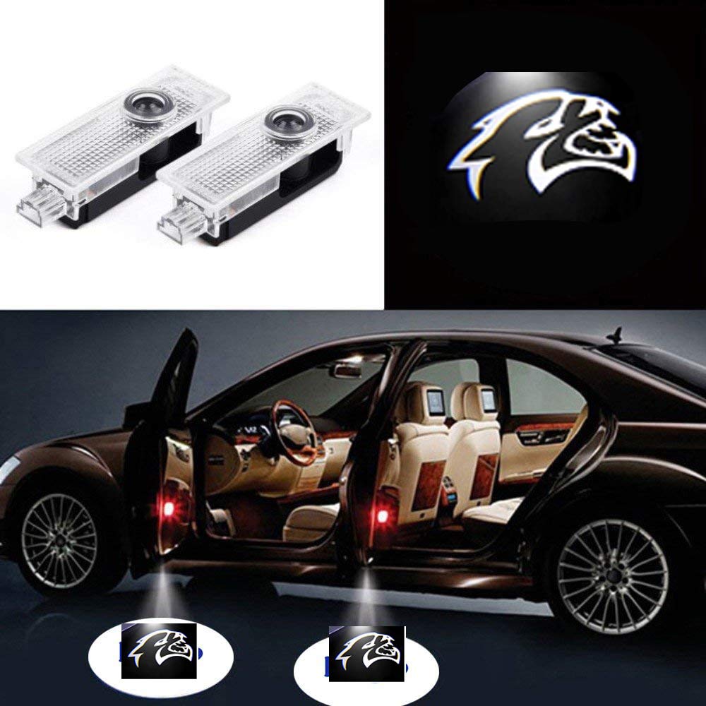 Buy 2Pcs Dodge Car Door Lights Logo Projector, Dodge Car Door Led ...
