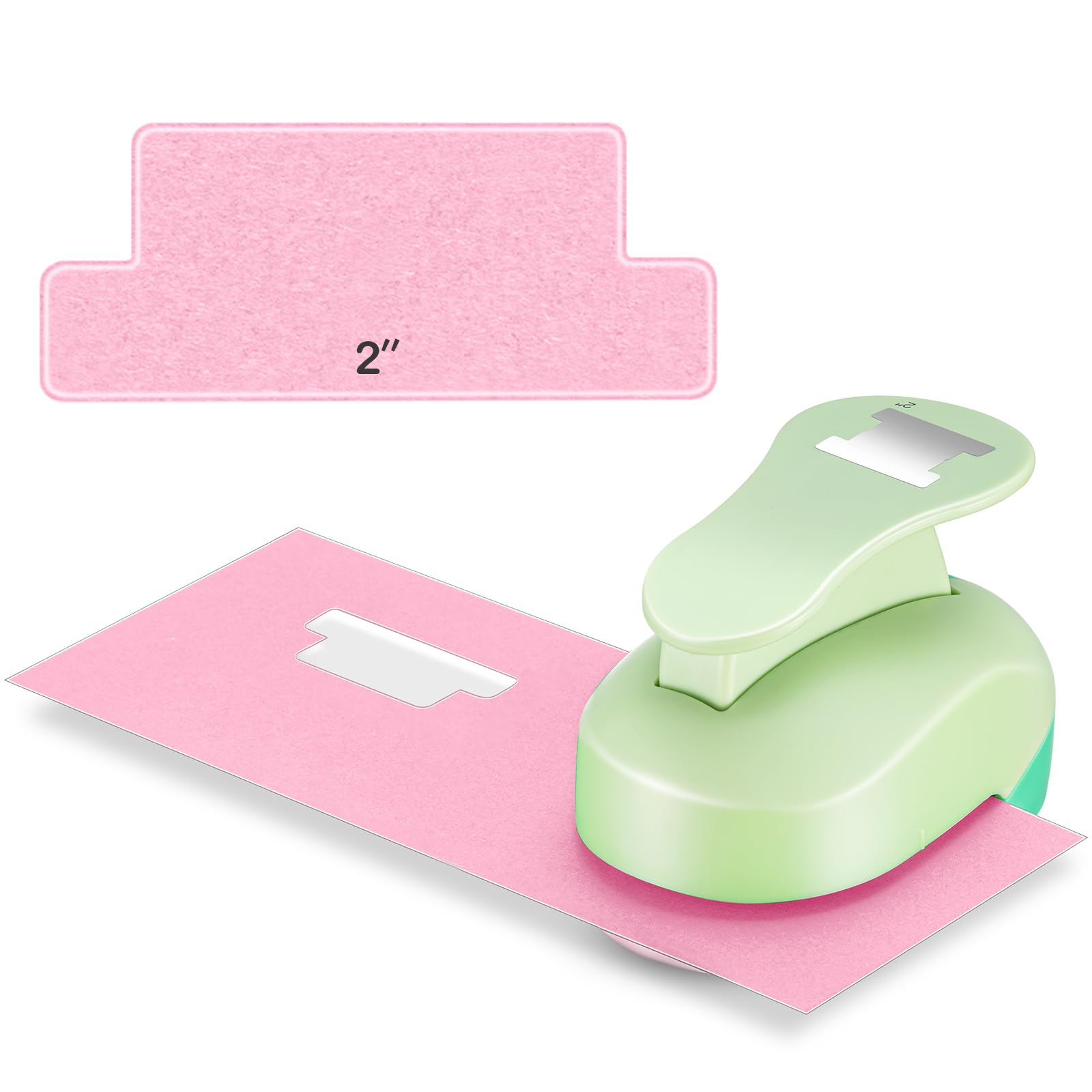 Sayglossy Tab Punch for Paper Crafts File Tab Punch for Making Cards ...