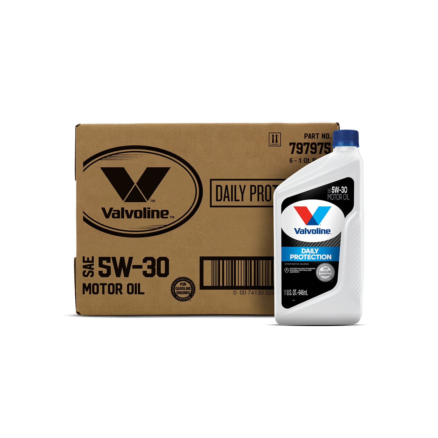Mua Valvoline Daily Protection SAE 5W-30 Synthetic Blend Motor Oil 1 QT ...