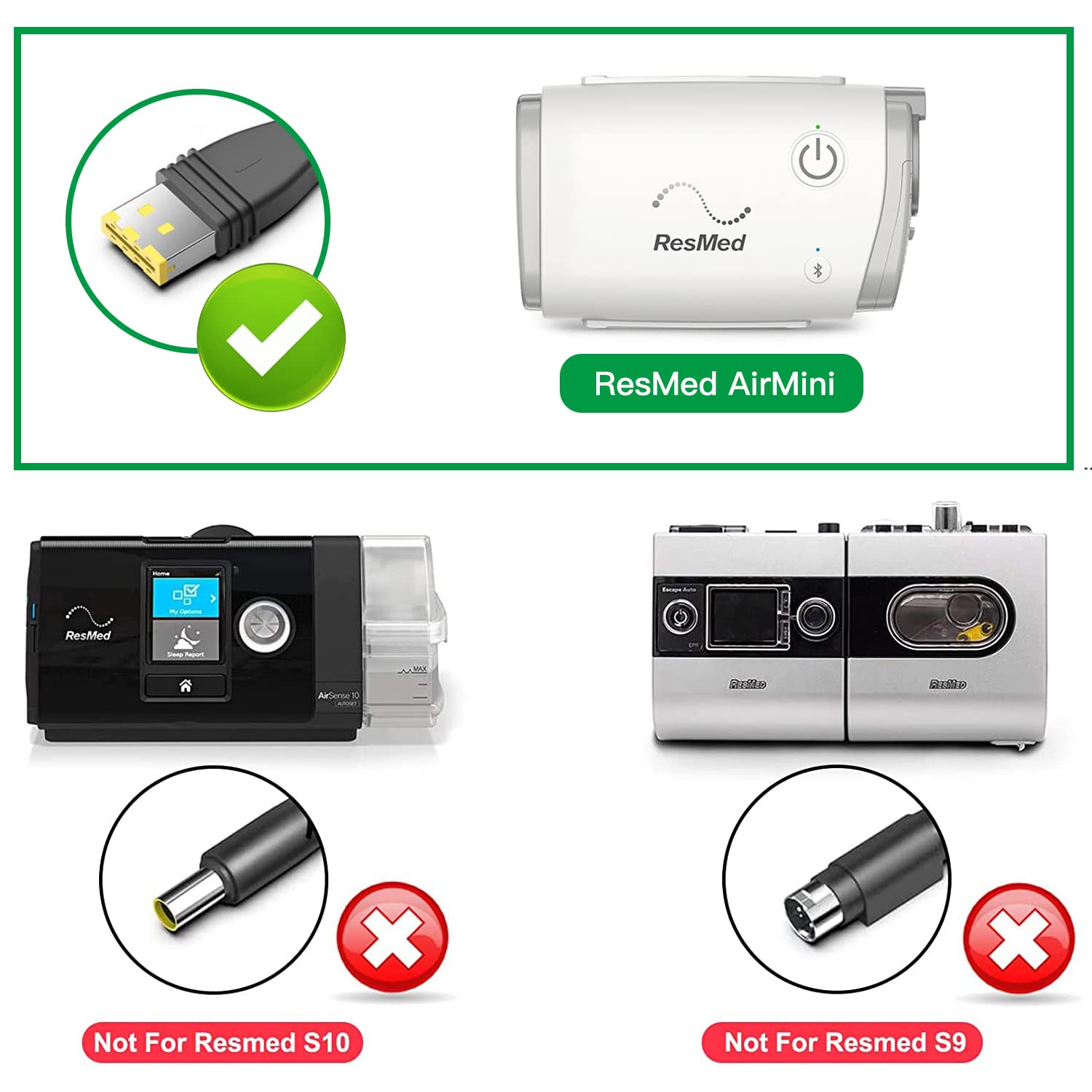 Mua TAIFU 交換用電源 Resmed CPAPマシン用 24V 0.83A 20W ACアダプター充電器 Resmed Resmed ...