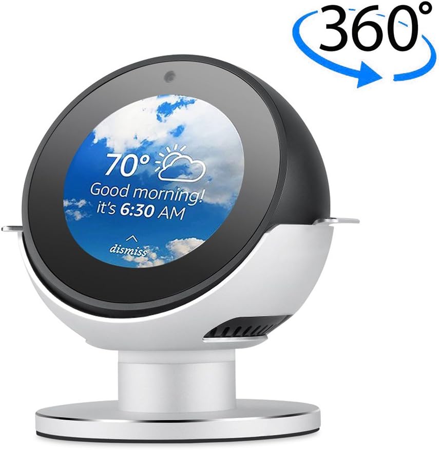 360 Degree Rotating Echo Spot Stand Mount,LUXACURY Echo: Amazon.co.uk ...