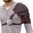 Amazon.com: GK-O Medieval Viking Single Shoulder Armor PU Leather ...