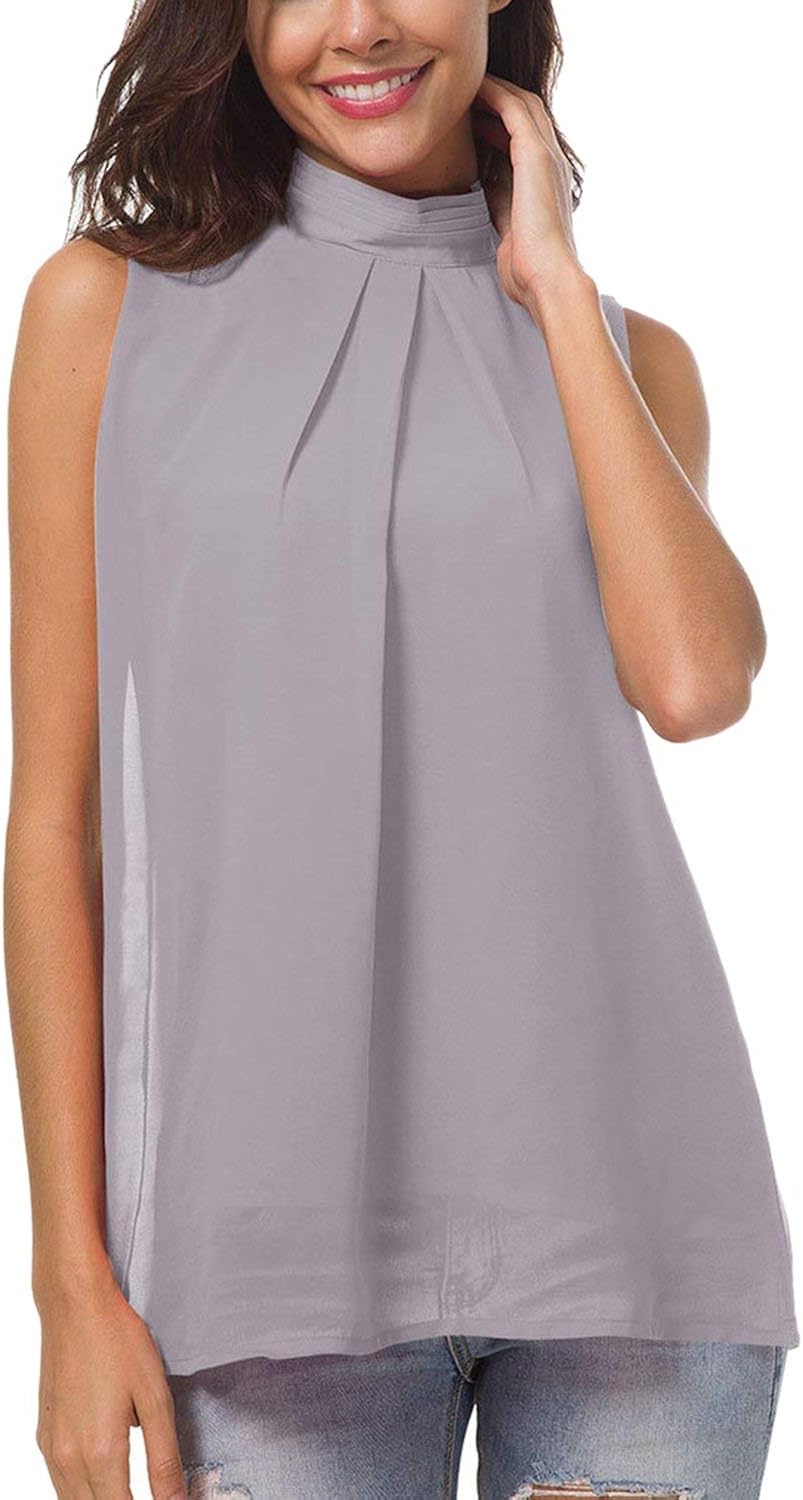 T Shirt Mit Hohem Kragen Damen
