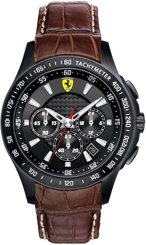 Ferrari - 830045 - Montre Homme - Quartz Analogique - Chronomètre ...