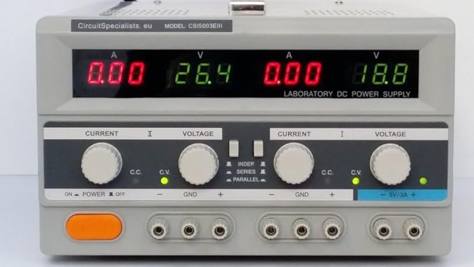 DC Linear Bench Power Supply Variable Output 0-100V 0-3A (0-50V 0-6A ...