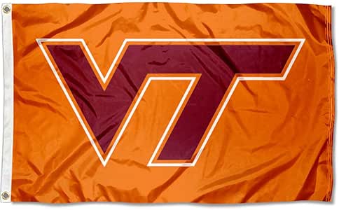 Amazon.com : College Flags & Banners Co. Virginia Tech Hokies VA TECH ...