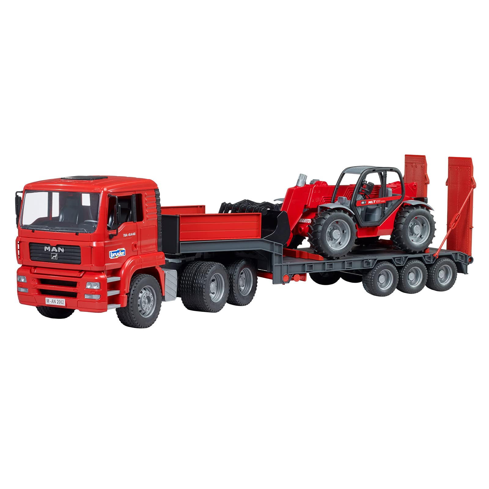 Mua bruder 02774 Man TGA Low Loader with Manitou Telescopic Loader MLT ...