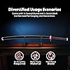 Zisu Demon Katana Sword, About 41 inches, Hashira Pillars & Protagonist ...