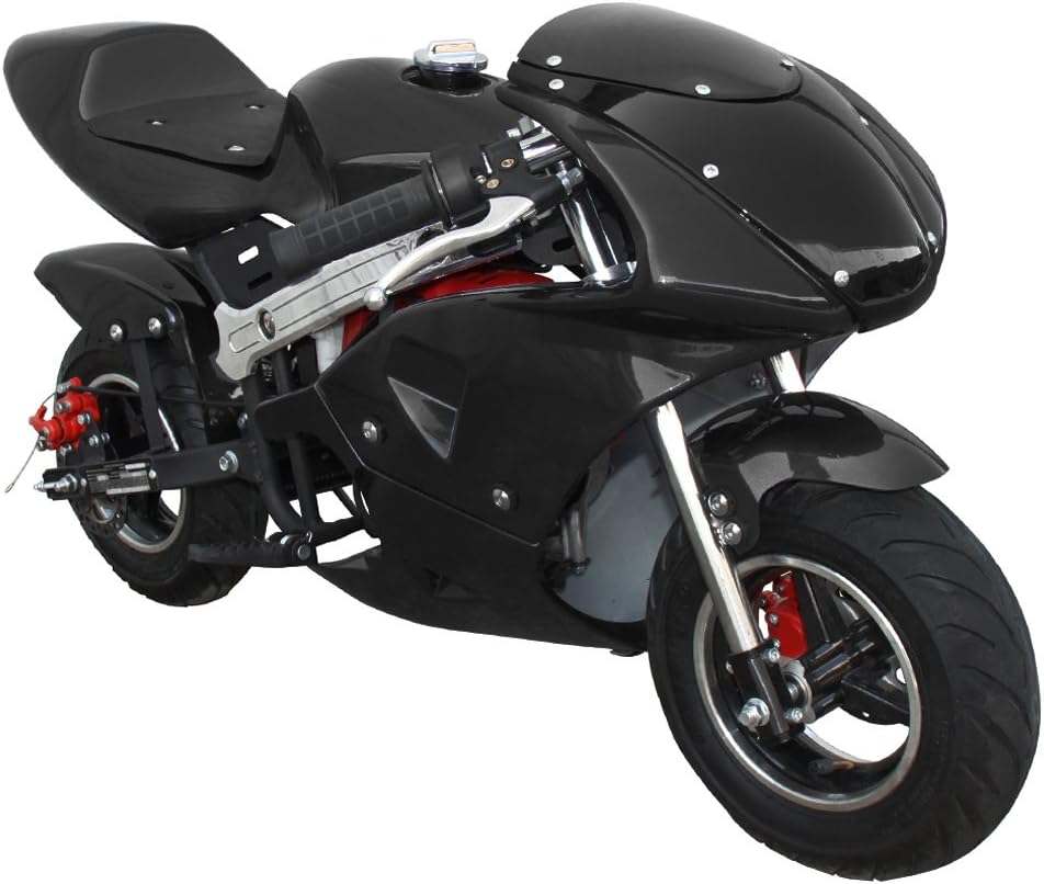 40cc Black 4-Stroke Motorized Pocket Bike, Engine - Amazon Canada