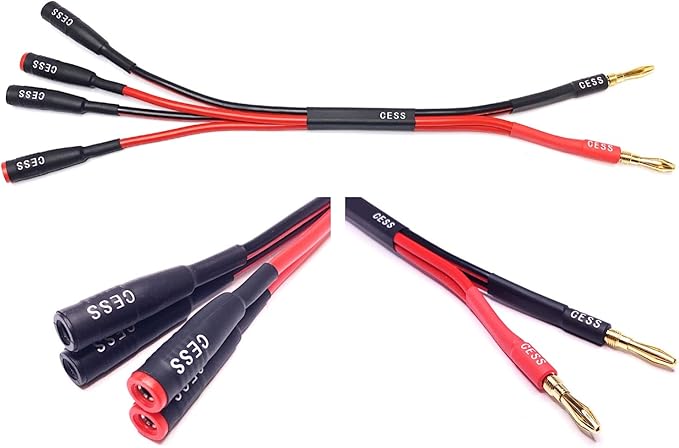 Amazon.com: CESS-057x1 Banana Plugs Splitter, Power Supply Banana ...