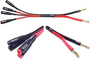 CESS-057x1 Banana Plugs Splitter, Power Supply Banana Splitter, Single ...