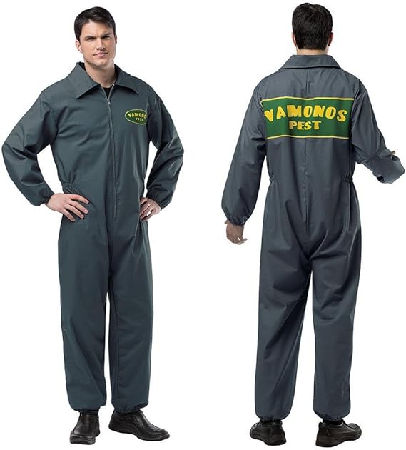 Breaking Bad Vamonos Pest Control Adult Costume-Adult: Amazon.co.uk ...