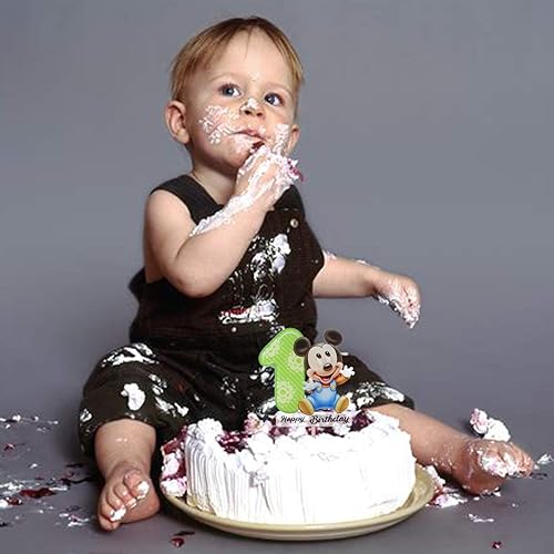 Baby Mickey Mouse 1st Birthday Cake Topper DIY Mickey Mouse Cake