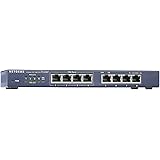Amazon.com: NETGEAR 8-Port Fast Ethernet 10/100 Unmanaged Switch (FS108 ...