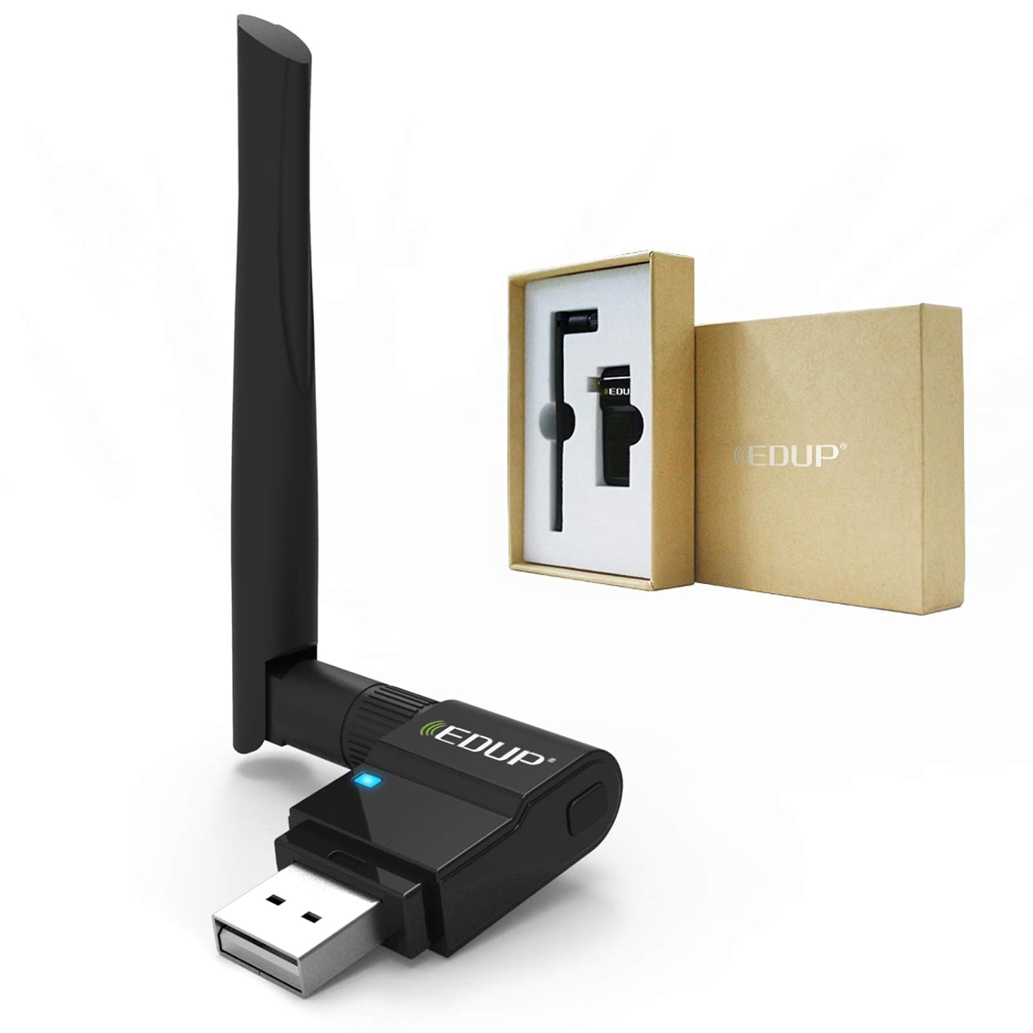 Edup USB Wifi 600Mbps 802.11ac Dual Band 2.4G: Amazon.in: Electronics