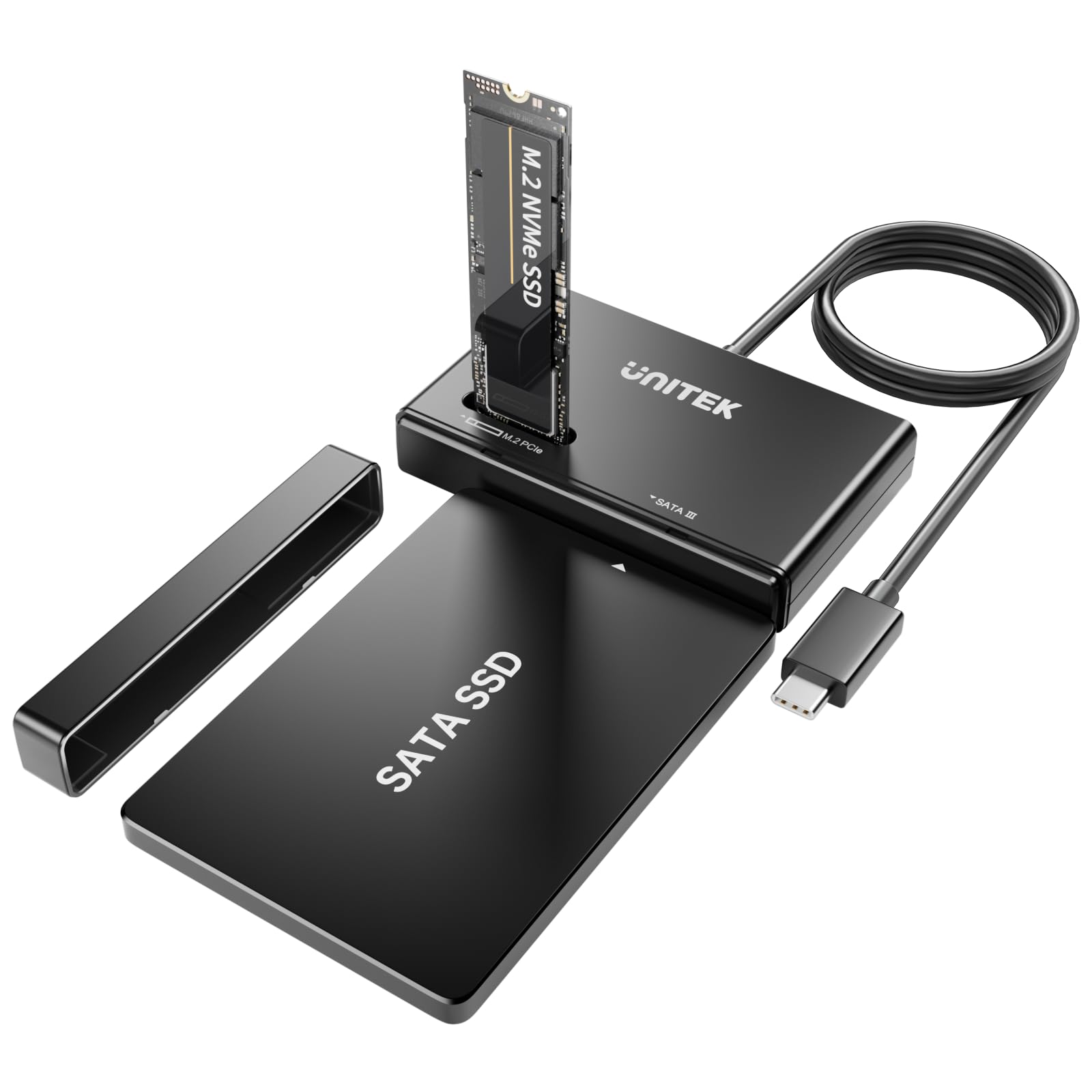 Unitek M 2 NVMe SSD Enclosure Adapter 10 Gbps Hard Drive Reader Tool
