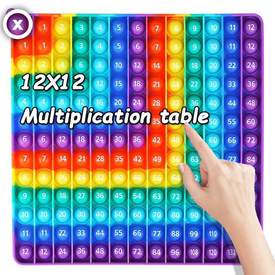 Multiplication Game Table Pop And Digital Addition Tables 12x12 ...