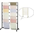 Amazon.com: ZOUXIKOU Gold Freestanding Metal Scarf Display Stand ...